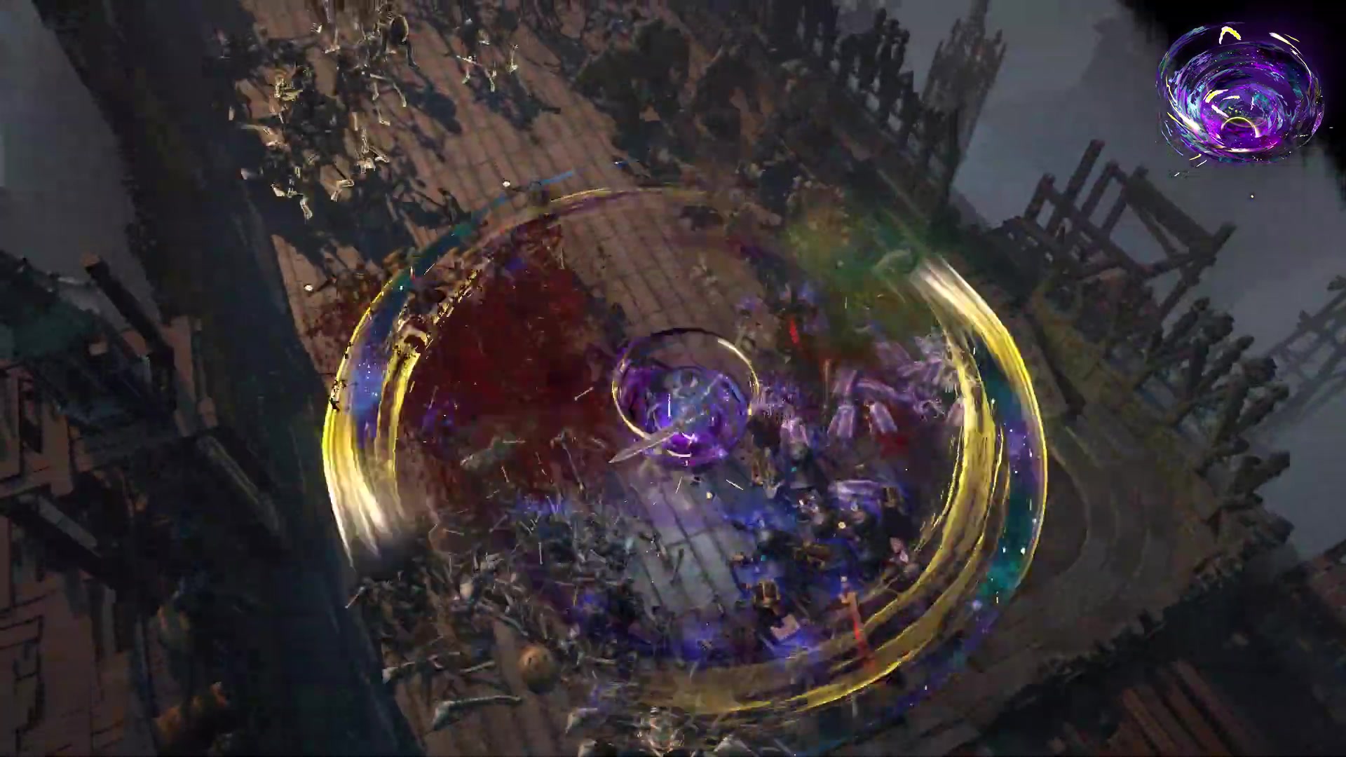 【流放之路】 旋风斩 众星 星空皮肤 技能特效来袭_ Celestial Cyclone_哔哩哔哩_bilibili