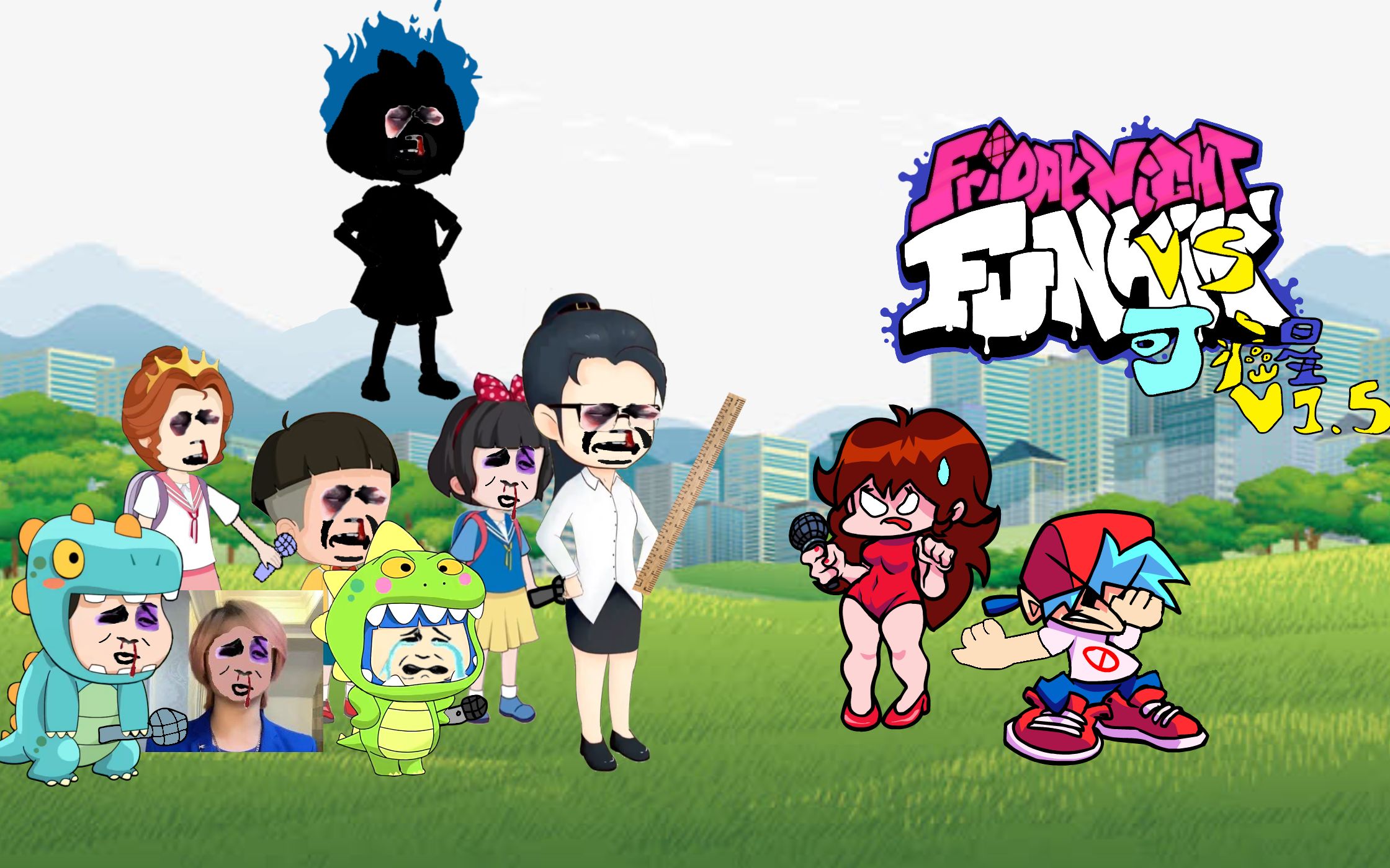 【FNF】VS 磕癌腥 1.5版本来了 - 视频下载 Video Downloader