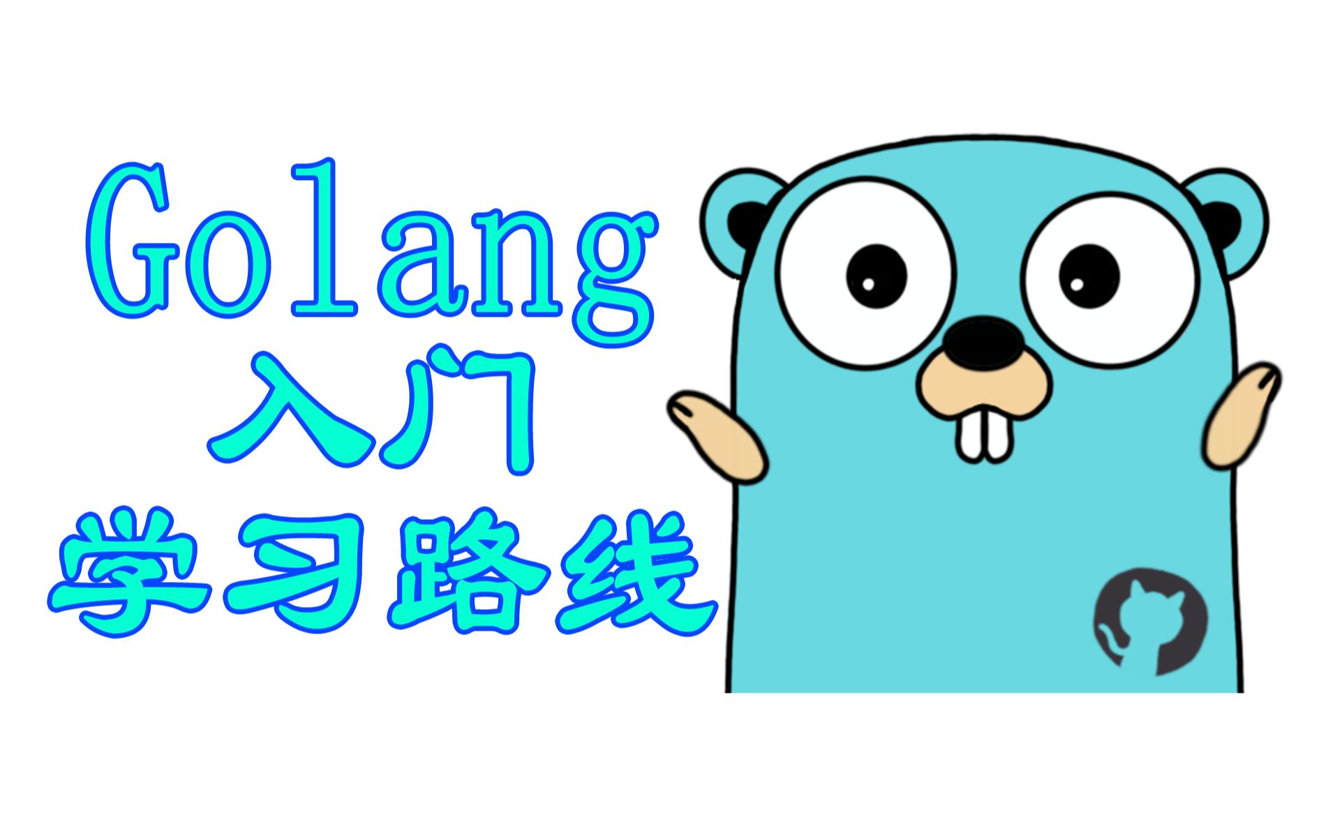 【golang开发】go语言入门学习路线 哔哩哔哩