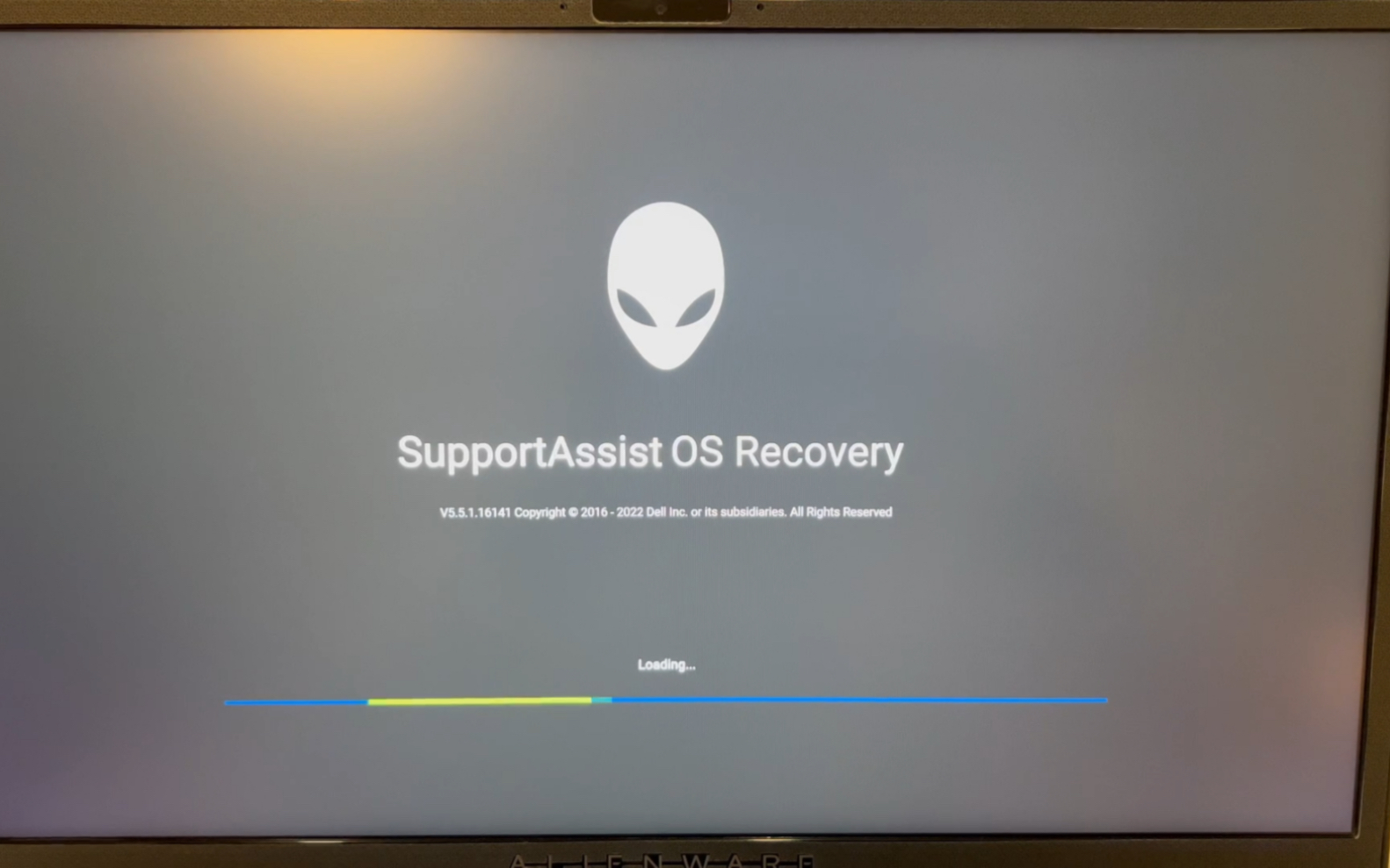 戴尔和外星人电脑系统出厂重置SupportAssist OS Recovery 功能展示_哔哩哔哩_bilibili