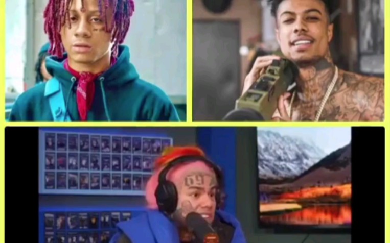 6ix9ine在节目里喷Blueface和Trippie Redd_哔哩哔哩_bilibili