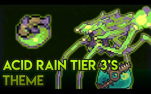 Terraria Calamity Mod Music - "radioactive" - Theme of the Acid Rain ...