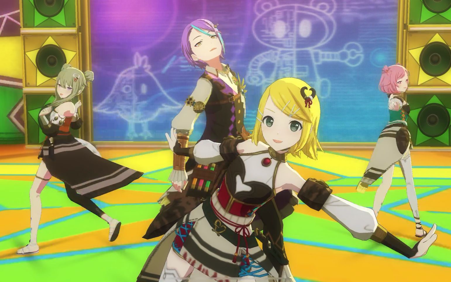 「ショウタイムルーラー」（Showtime Ruler）WS全员当期服装3DMV_哔哩哔哩_bilibili