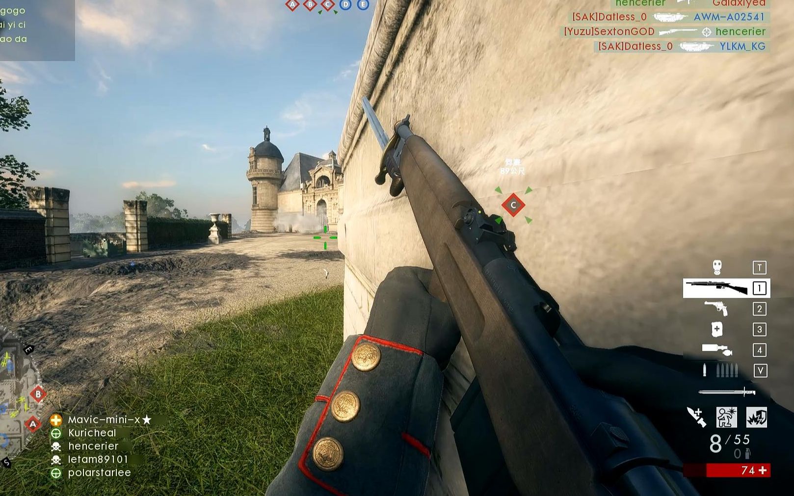 战地1：萌新该如何提升自己，玩了54个小时