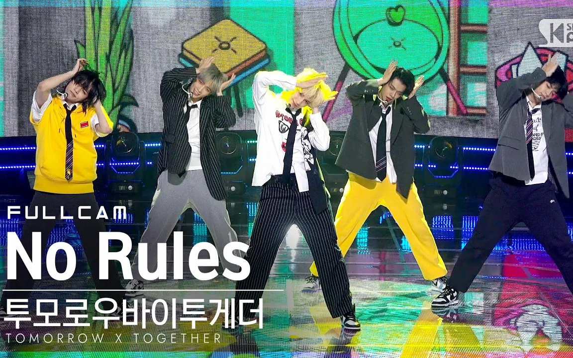 【TXT】No Rules - 人气歌谣 210606 全体+个人直拍 #Kpop直拍# 4K画质_哔哩哔哩_bilibili