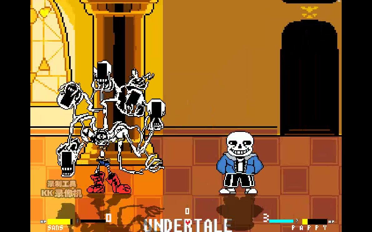 [MUGEN] Ink saness VS Ultra sans