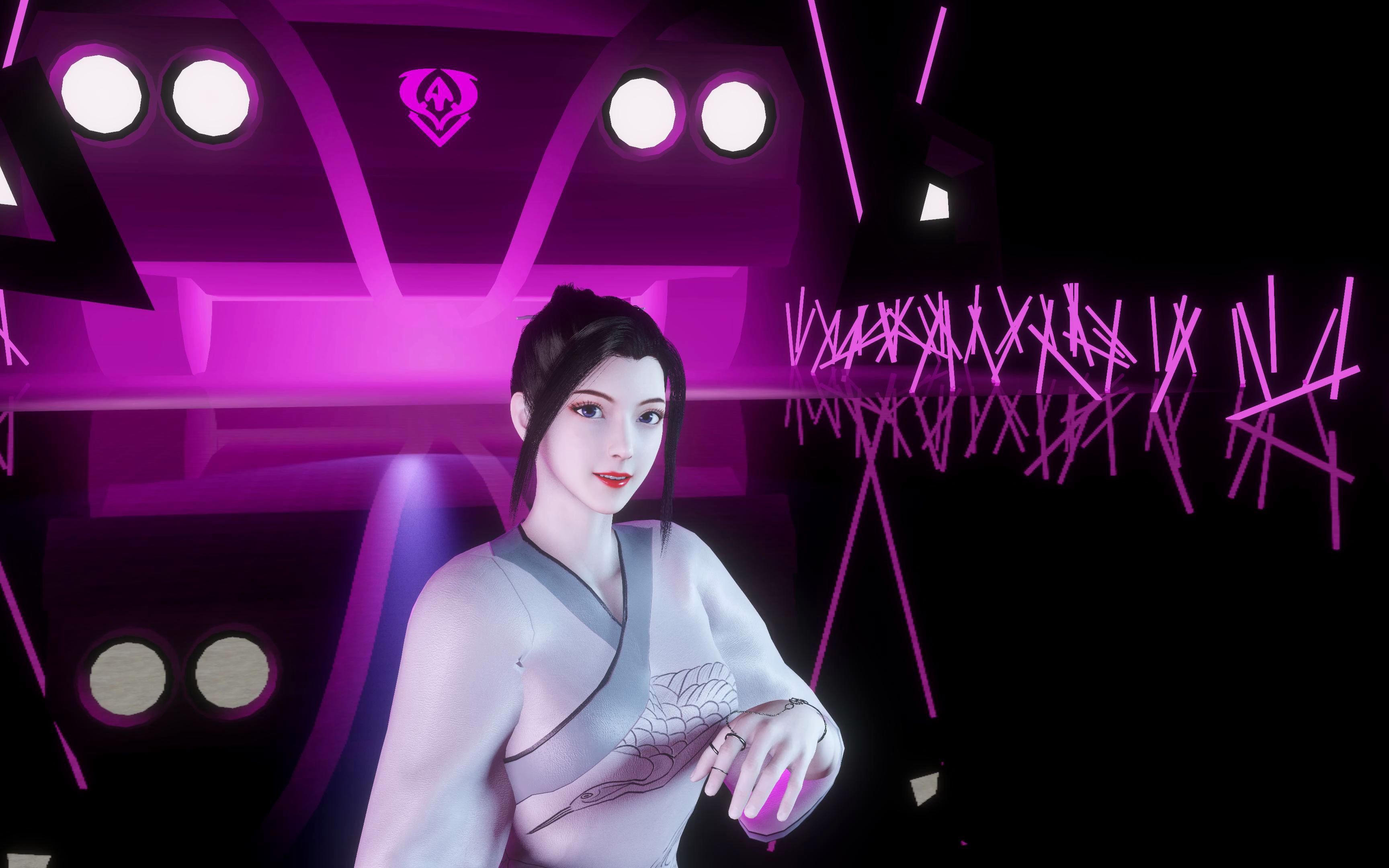 唐紫尘国漫女神龙蛇演义VAM3D动画虚拟美女3D动画