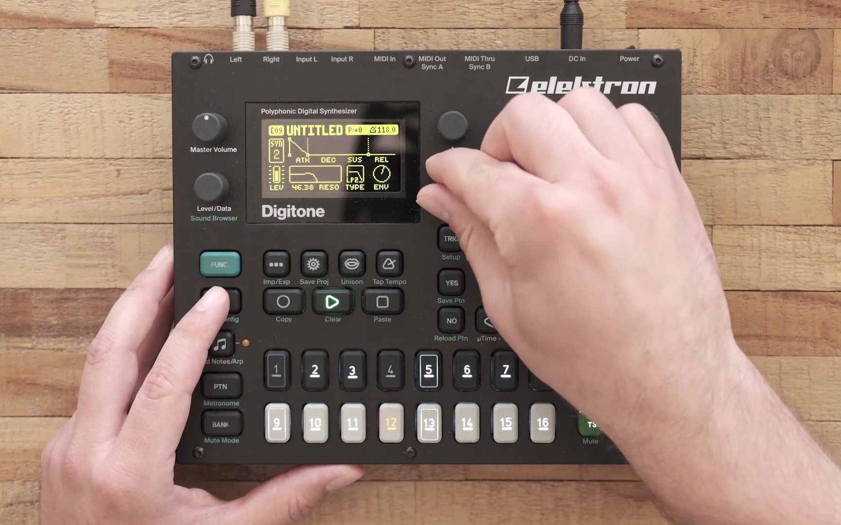 Elektron Digitone 设置 + Techno教程_哔哩哔哩_bilibili