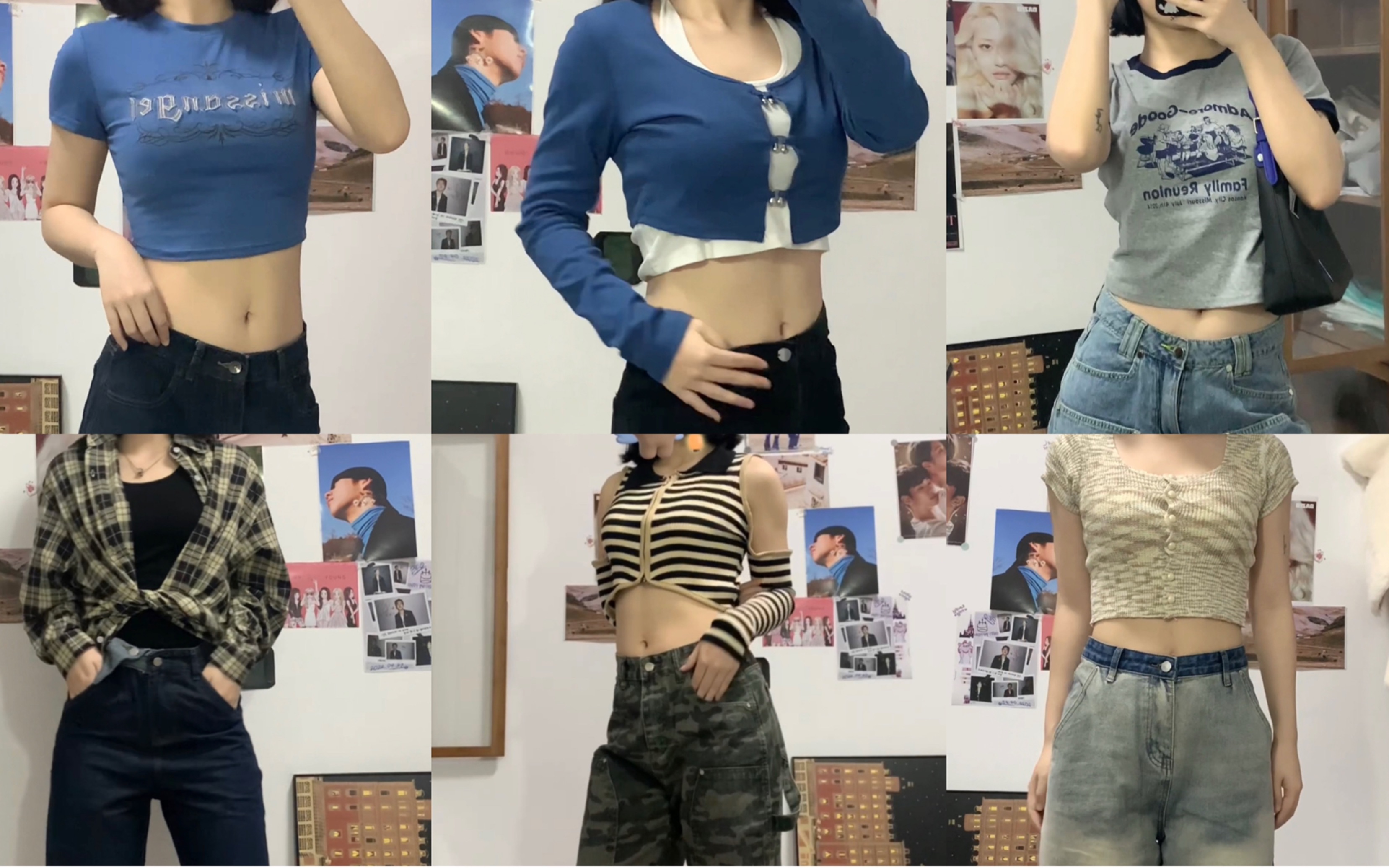 117斤 微胖梨形身材的天花板 遮腿一绝的穿搭合集 哔哩哔哩