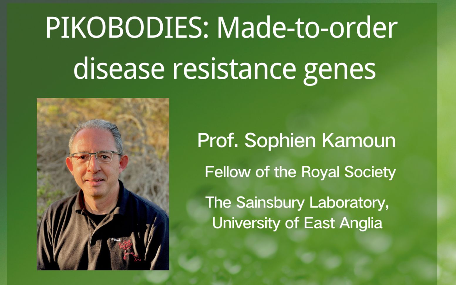 aBIOTECH第26期：Sophien Kamoun - PIKOBODIES: Made-to-order disease ...