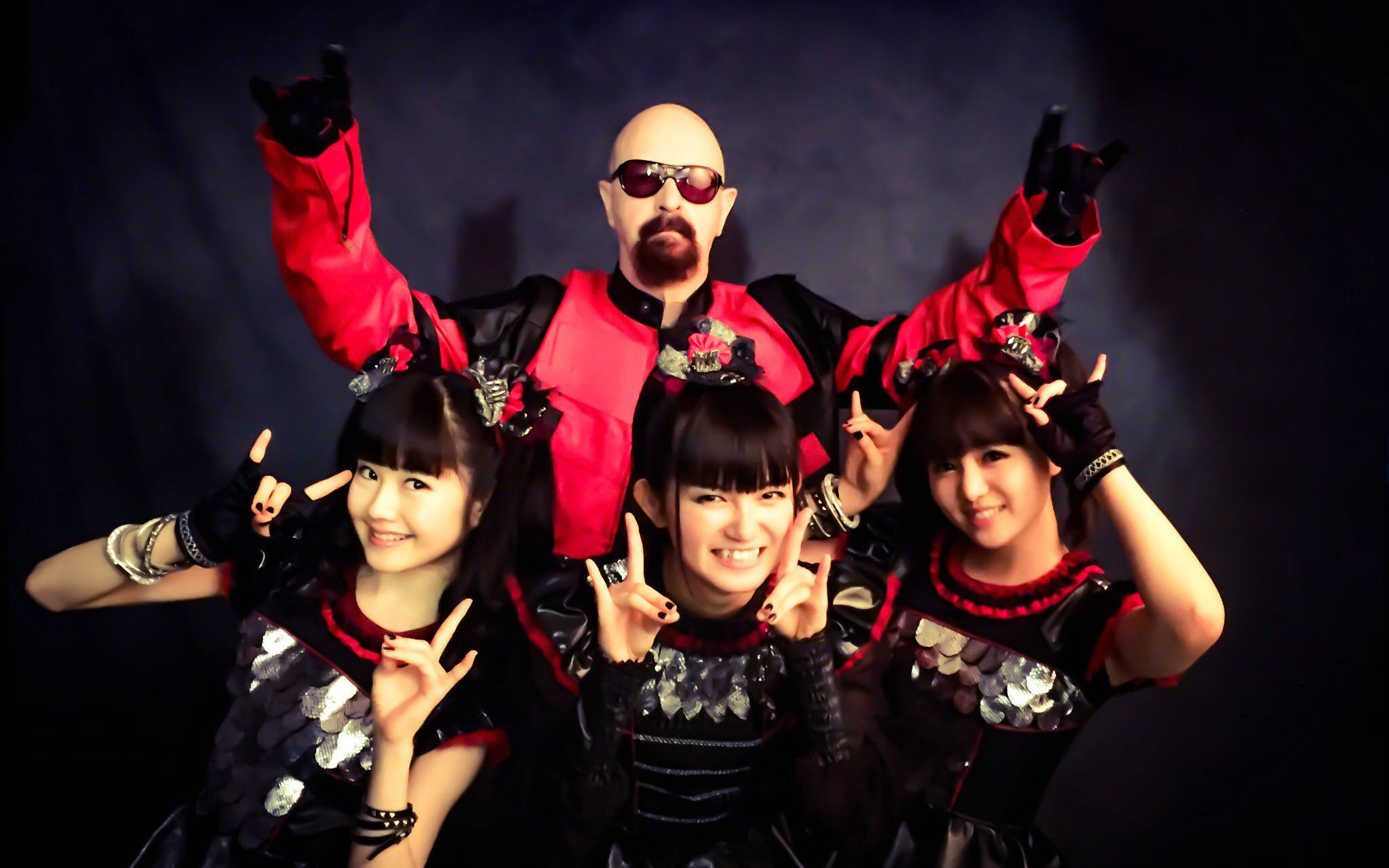 【BABYMETAL】Babymetal with Rob Halford at APMA's_哔哩哔哩_bilibili