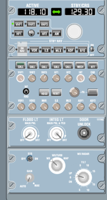 A320驾驶舱概况（上） - 哔哩哔哩