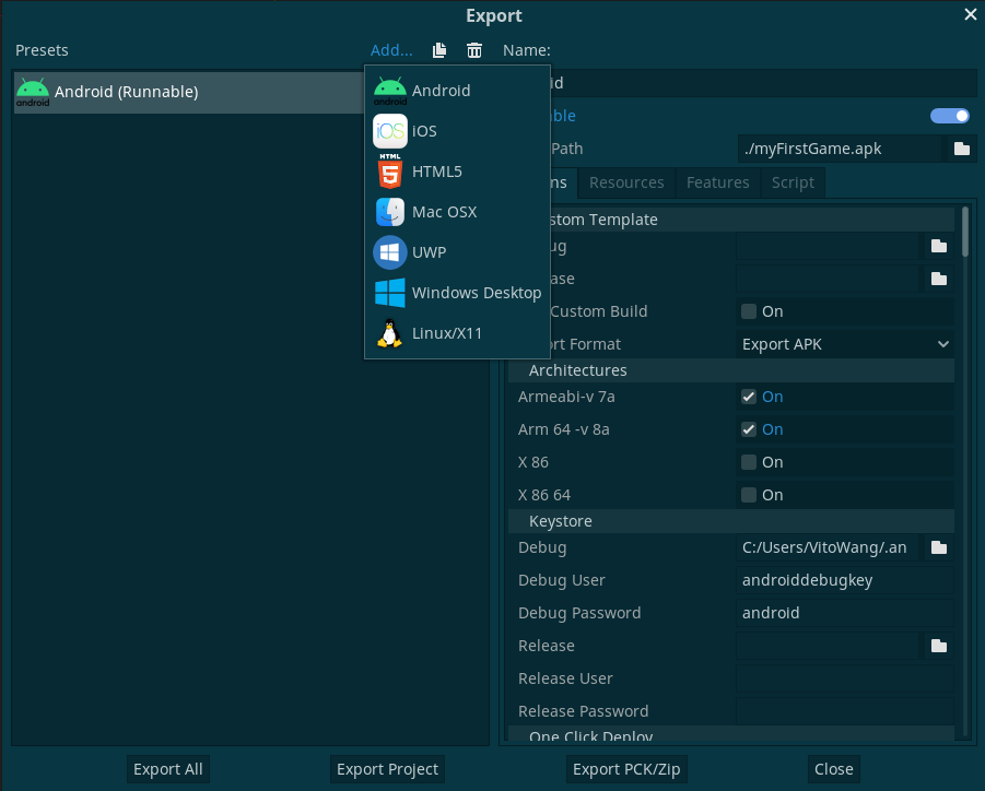 Godot导出安卓版本的操作流程 - 哔哩哔哩