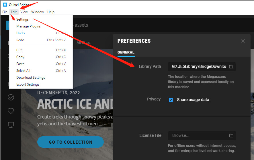 UE5 Unreal Engine 5 Quixel Bridge 下载卡100%的处理方法 - 哔哩哔哩
