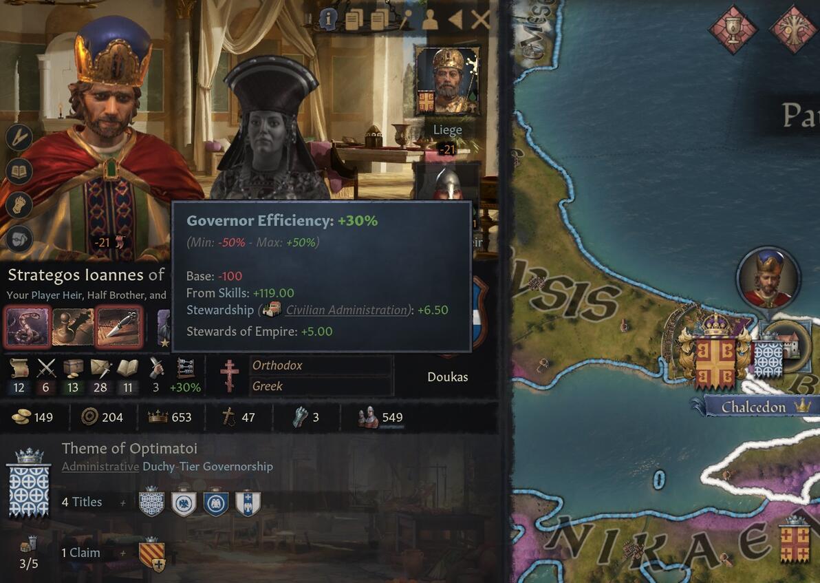 【十字军之王3/CK3】开发日志 #149 政区总督制政体（第二部分） - 哔哩哔哩