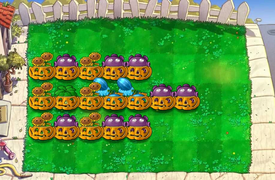 (Part 1) List of Common PVZ Setups with English Names - 哔哩哔哩