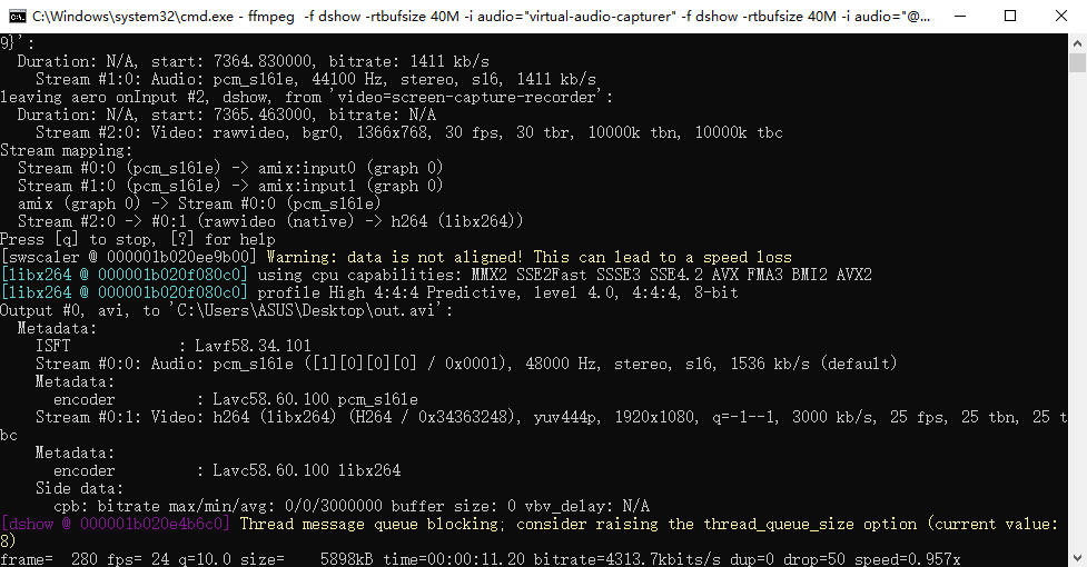 （10）手把手教会用ffmpeg录屏，免费无水印 - 哔哩哔哩