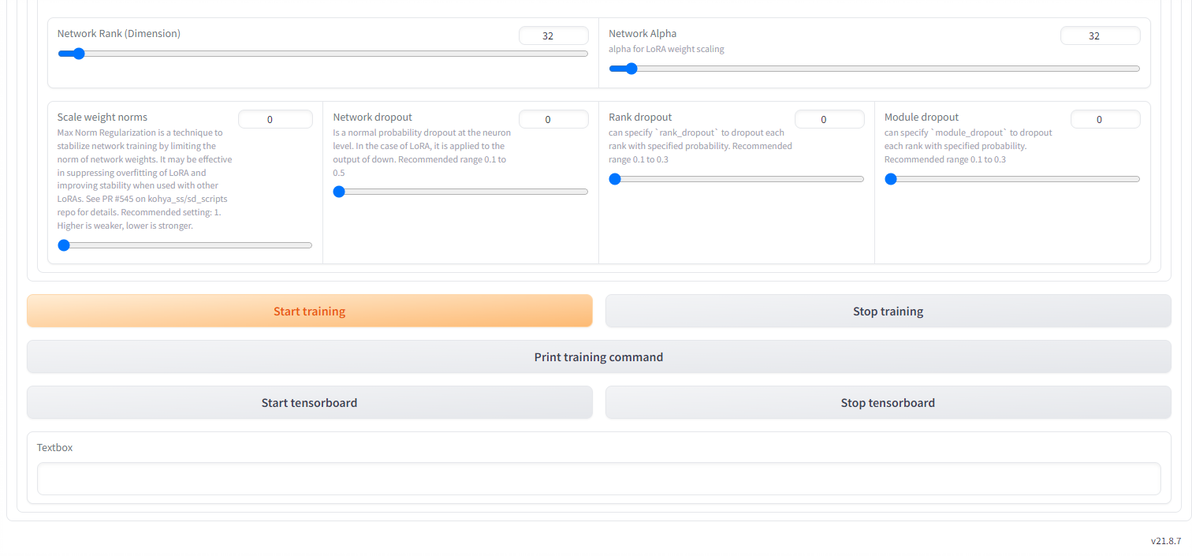 Kohya_ss GUI v21.8.7-SDXL1.0 Lora模型训练教程 - 哔哩哔哩