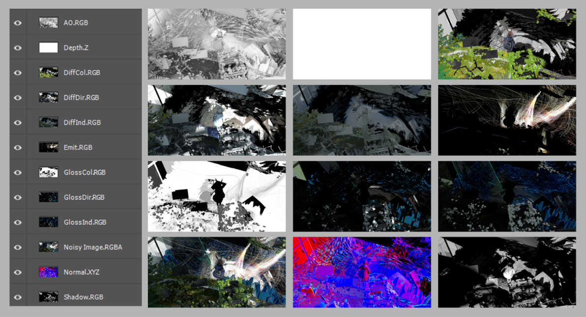 [Blender]'EXR工作流'快速准确为画面分层 - 哔哩哔哩