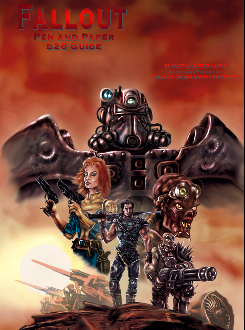 辐射TRPG（FTRPG/fallout pnp）v2.0核心规则书 第1-2章（兼小科普） - 哔哩哔哩