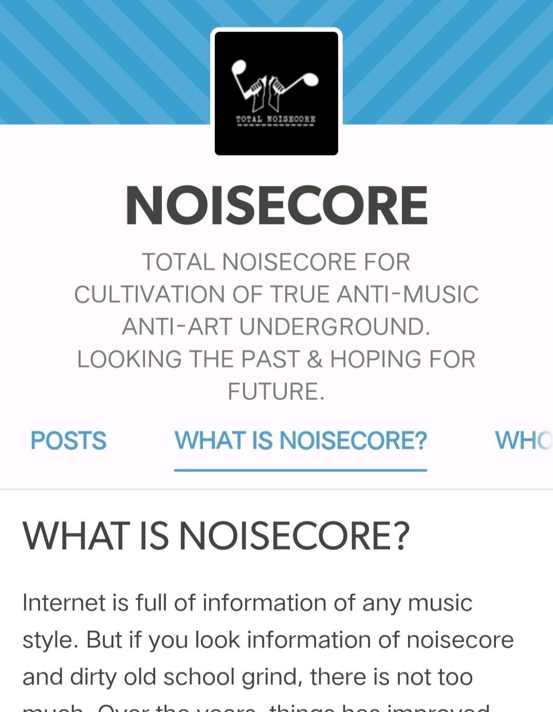 Noisecore简介(节转) - 哔哩哔哩