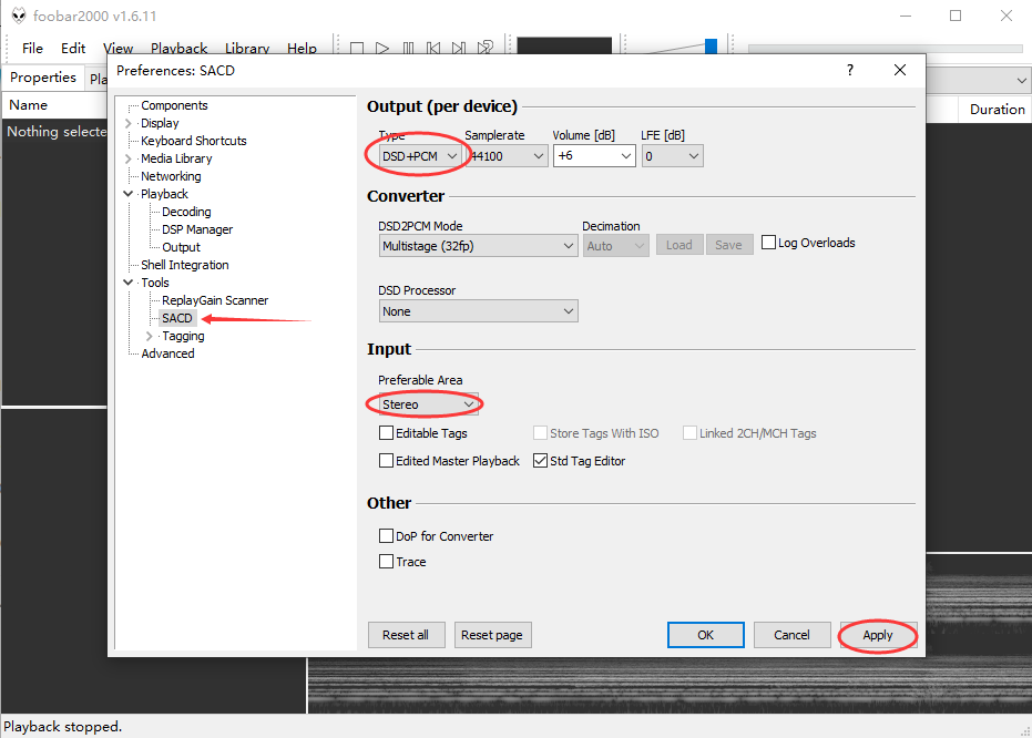 Foobar播放DSD的最新设置极简教程(wasapi) - 哔哩哔哩