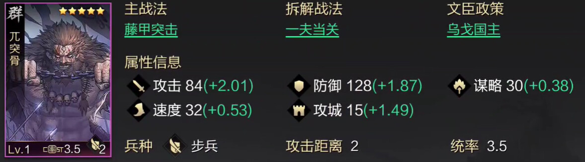 率土之滨：木鹿兀突骨群贾诩异军突起？浅谈木鹿兀突骨的强大之处 哔哩哔哩