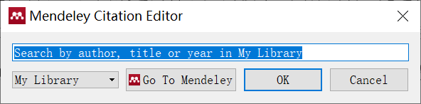 Mendeley+Word插件使用 - 哔哩哔哩