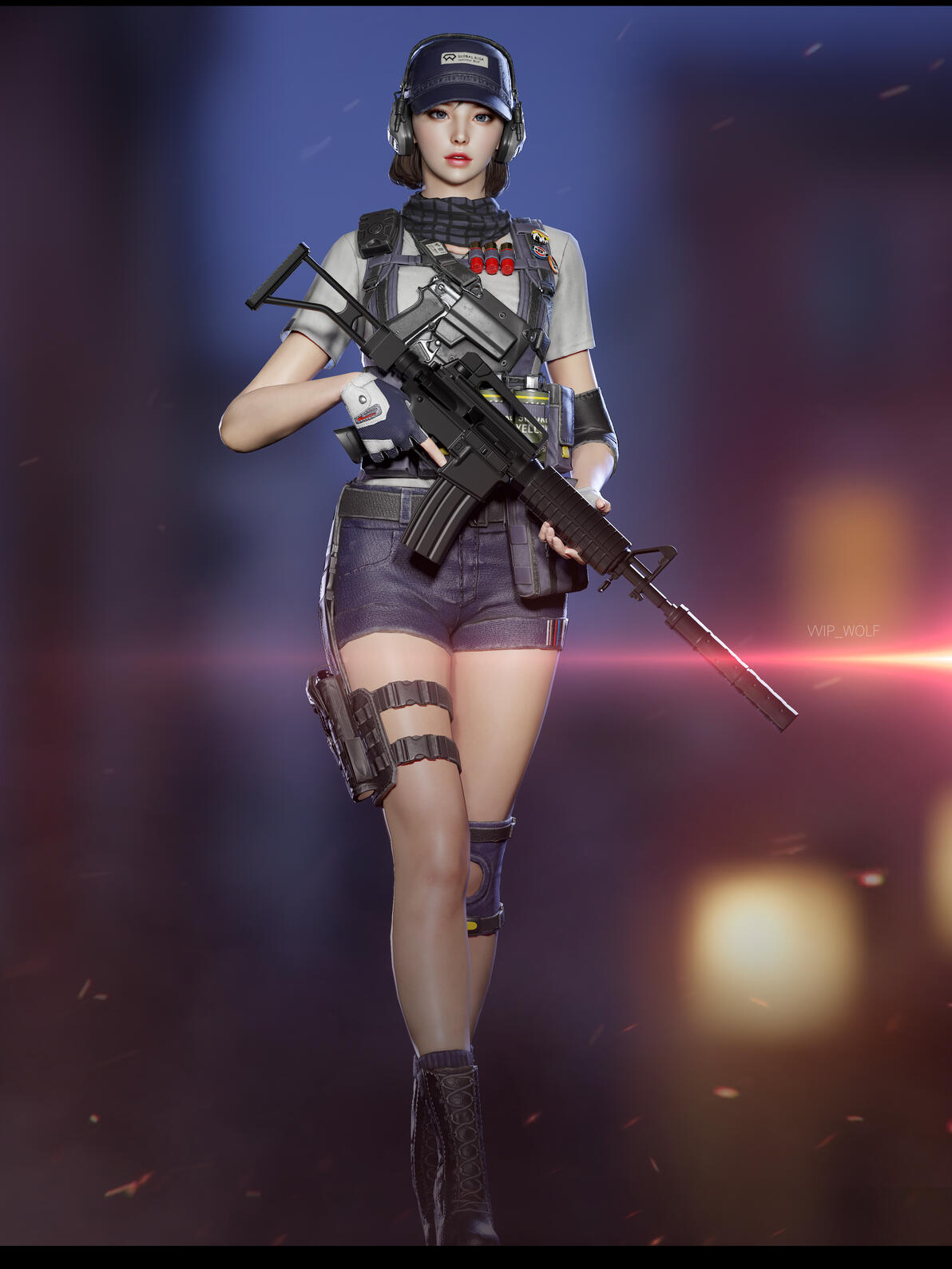 《4K壁纸》穿越火线系列高清立绘（三） - 哔哩哔哩