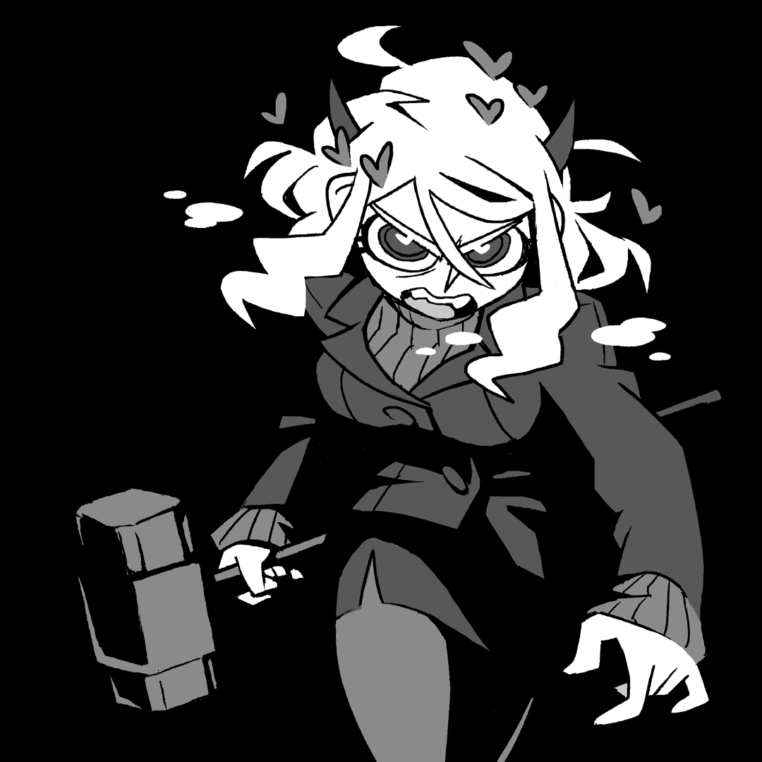 【Helltaker官方】完全合集！十月份每天画一个恶魔挑战 2021 （62） - 哔哩哔哩