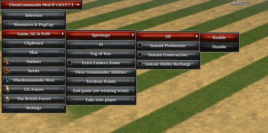 英雄连2 CHEATCOMMANDS MOD使用方法 - 哔哩哔哩
