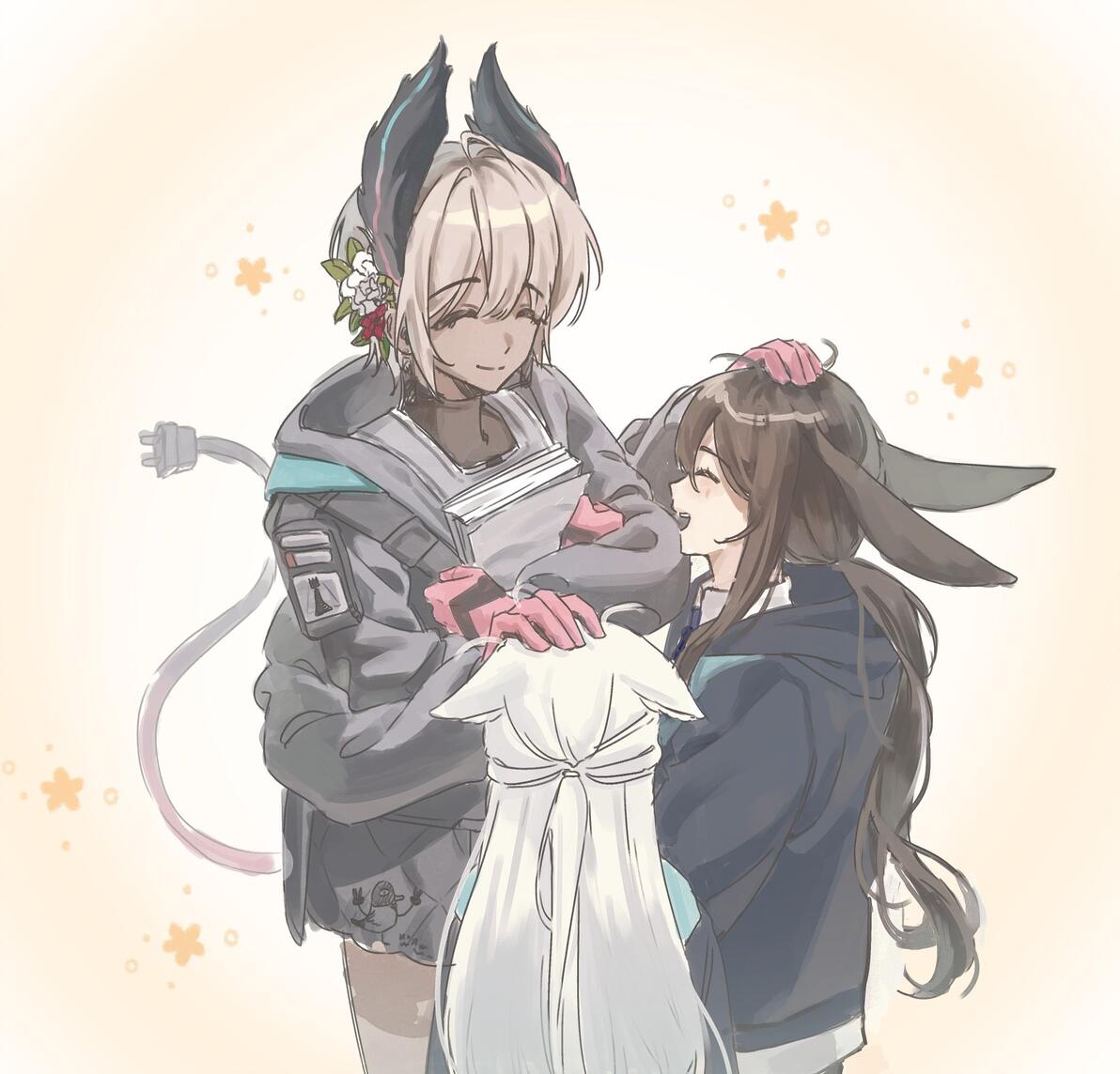 【明日方舟】推特同人图搬运1053.5 全是Raidian - 哔哩哔哩