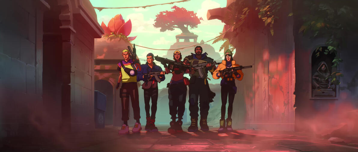 TICKING AWAY | 流光似箭 | 2023无畏契约全球冠军赛主题曲MV | 4K原画级壁纸分镜 - 哔哩哔哩