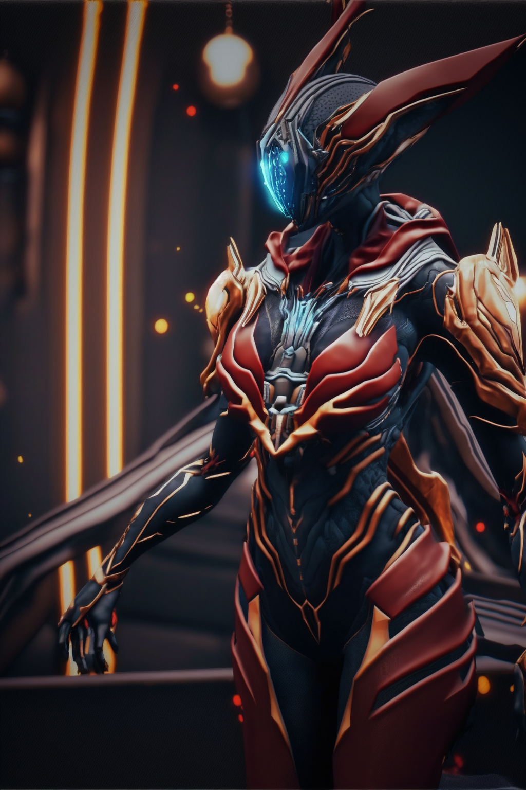 AI绘画分享（4）：niji生成warframe - 哔哩哔哩