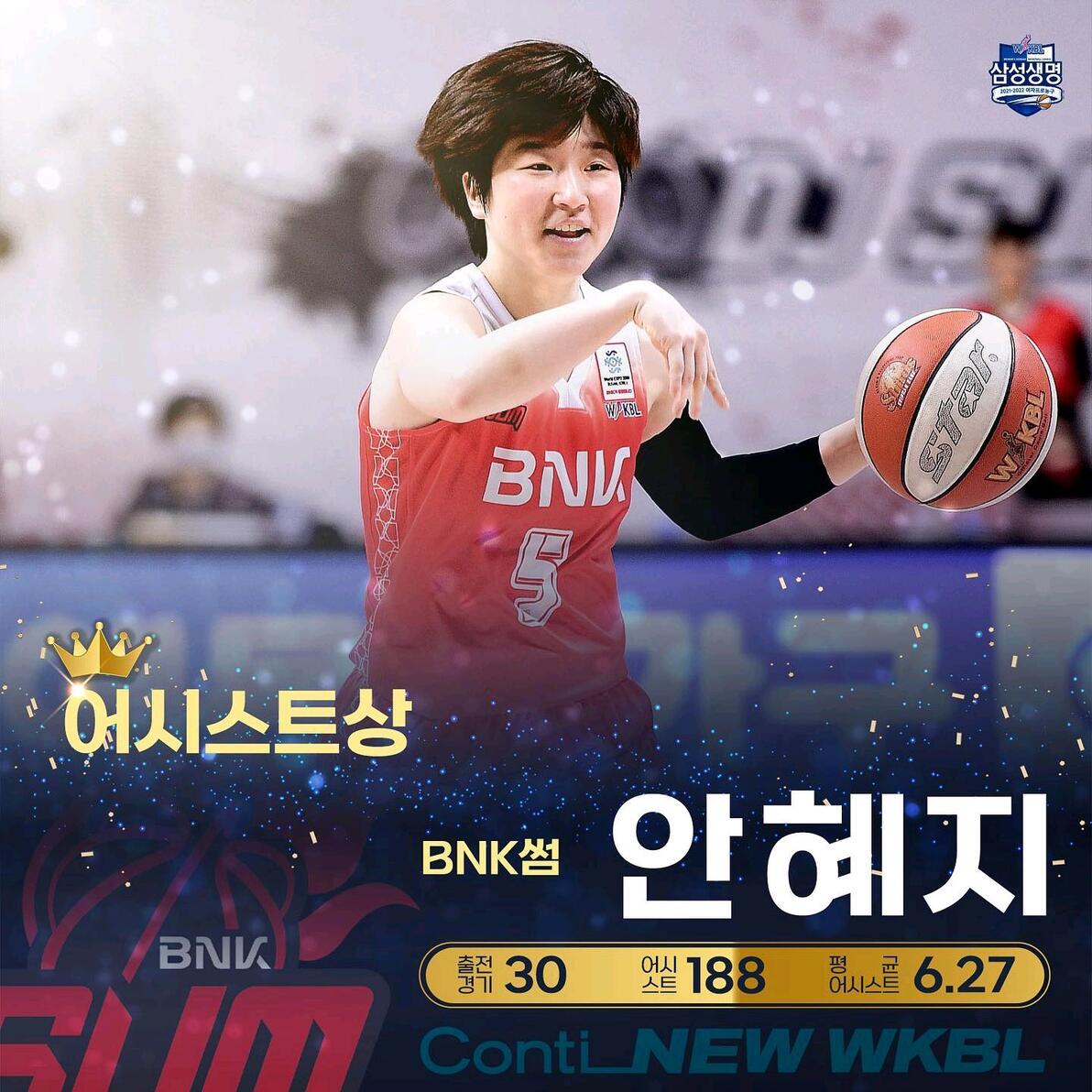 21－22赛季WKBL正规联赛颁奖仪式 - 哔哩哔哩