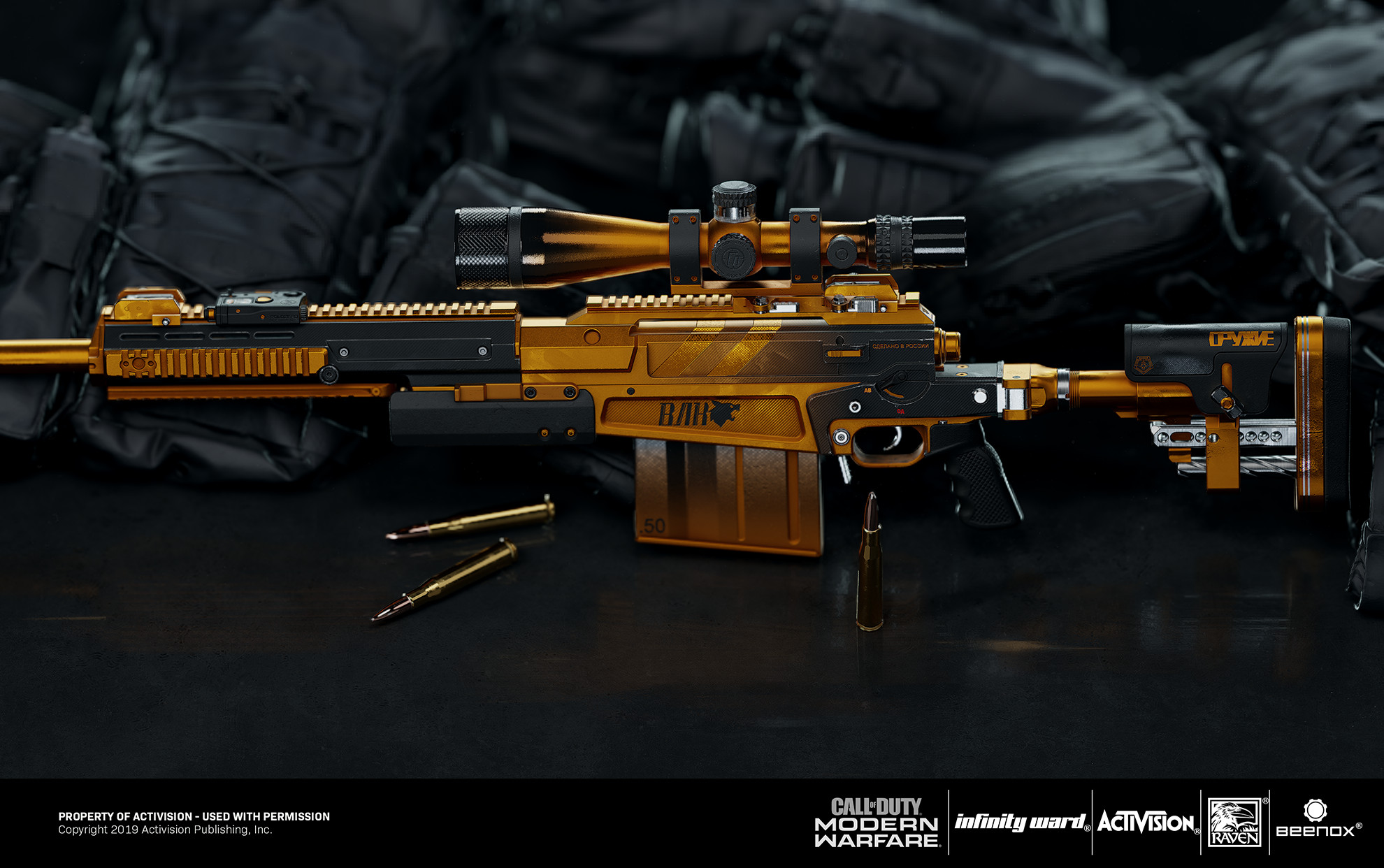 【COD16】IW军工集团产品预览图：狙击步枪 - 哔哩哔哩