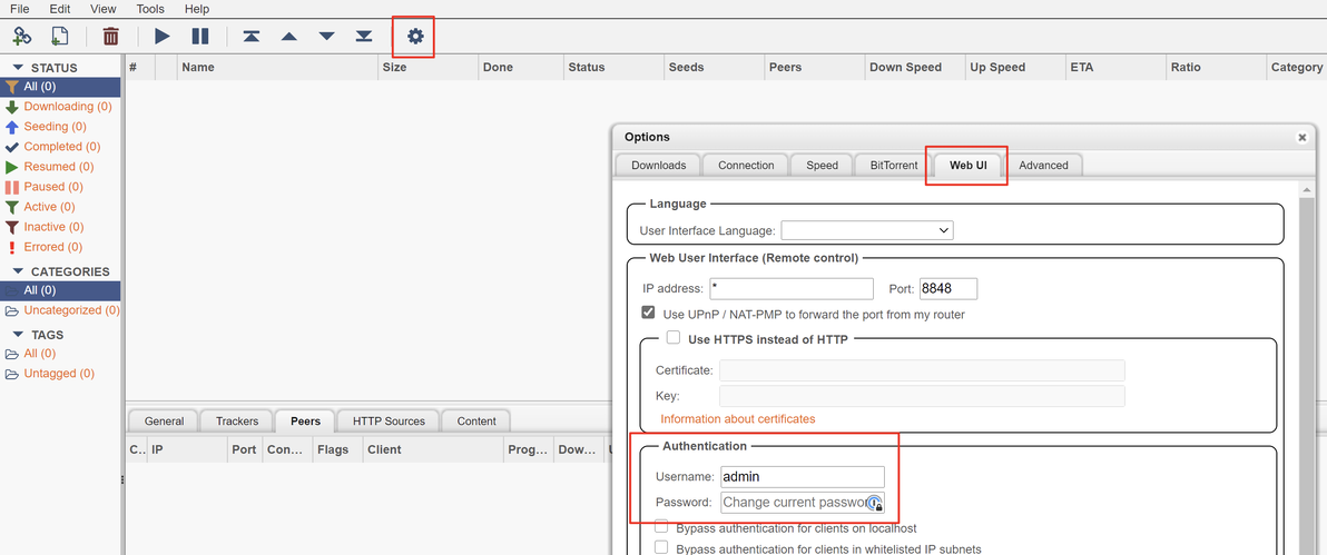 群晖安装 qbittorrent 含 https 设置 - 哔哩哔哩