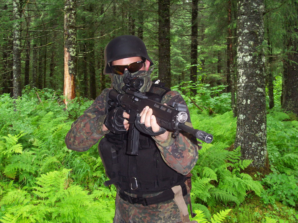 【轻武器科普】SIG556突击步枪简介 - 哔哩哔哩