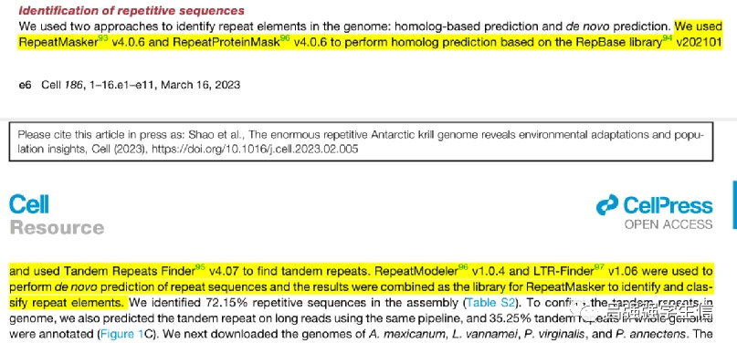 RepeatMasker注释重复序列二 - 哔哩哔哩