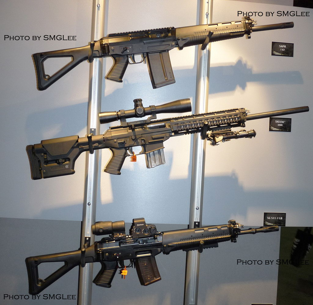 【轻武器科普】SIG556突击步枪简介 - 哔哩哔哩