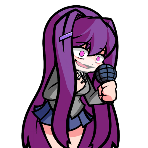 FNF超优质联动模组- Doki Doki Takeover --人物介绍之Yuri - 哔哩哔哩