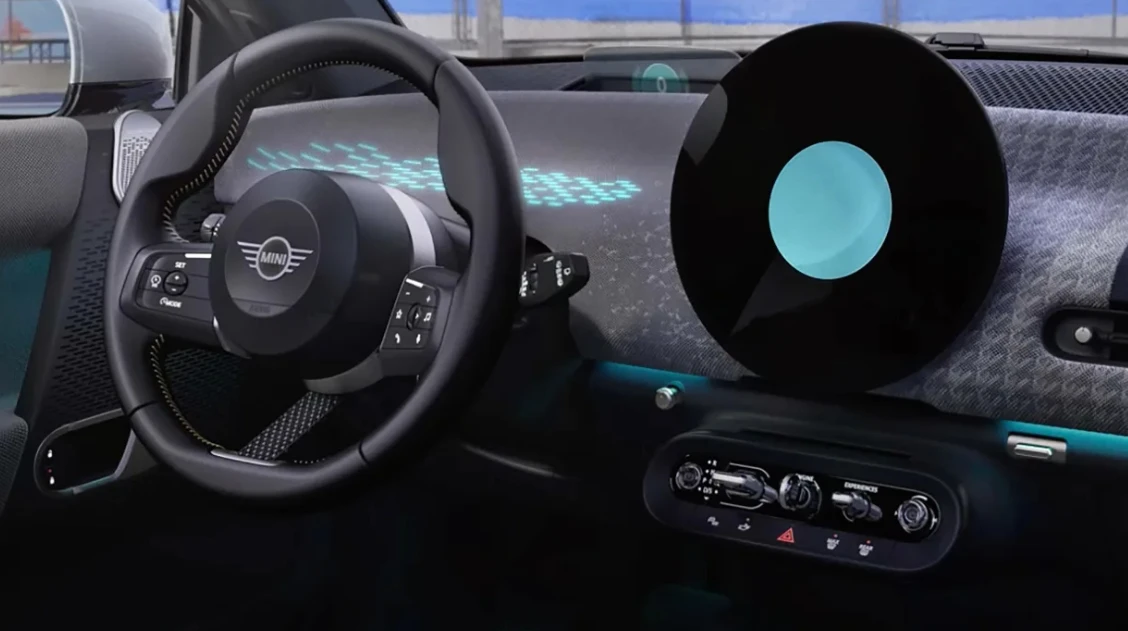 【全新MINI Cooper EV内饰官图发布 取消液晶仪表/或将提供四驱车型】 - 哔哩哔哩