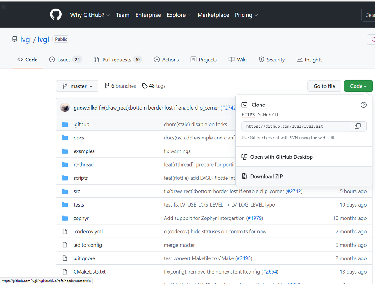 PlatformIO使用Lvgl - 哔哩哔哩