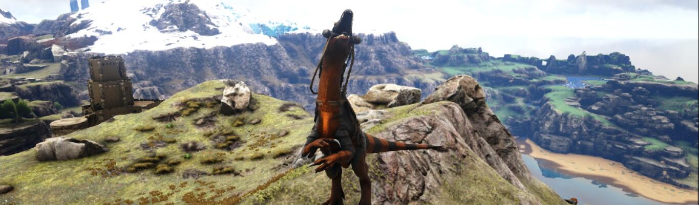 方舟生存进化模组生物介绍——蛮莽龙（Belluasaurus） - 哔哩哔哩