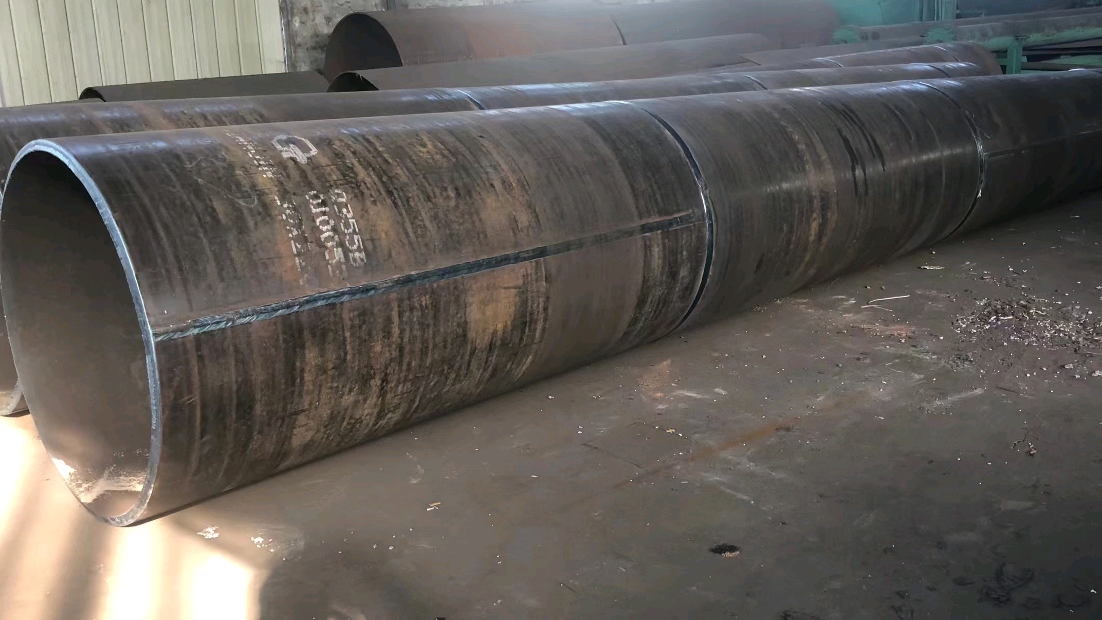 Q355B卷管 Q355B大口径厚壁卷管山东海鼎钢管 - 哔哩哔哩