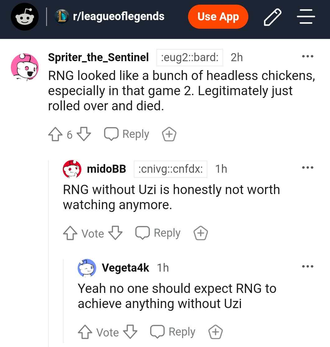 国外热议RNG不敌LNG：没有UZI的RNG不再值得关注了！ - 哔哩哔哩