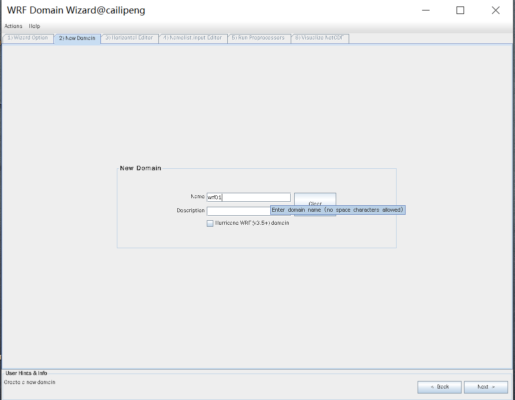 WRF step5: 使用DomainWizard设置网格的范围 - 哔哩哔哩