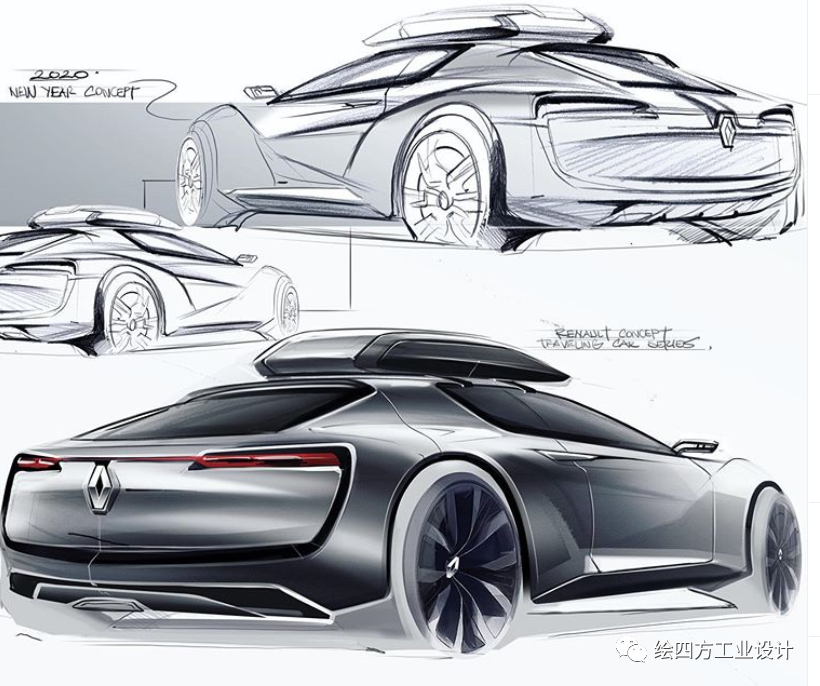 工业设计手绘素材丨国外设计师 beginace 200张手绘草图分享 - 哔哩哔哩