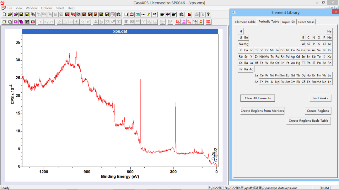 【XPS数据处理】之Casa XPS篇（后附下载地址及安装方法） - 哔哩哔哩