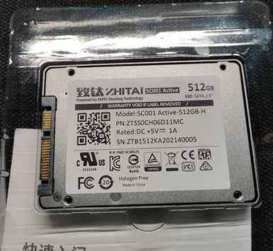 致钛 SC001 SATA固态硬盘评测报告 - 哔哩哔哩